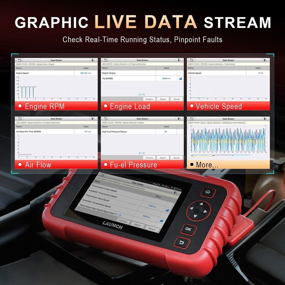 LAUNCH X431 CRP123X Plus Car OBD2 Scanner – Launch X431 EU Store