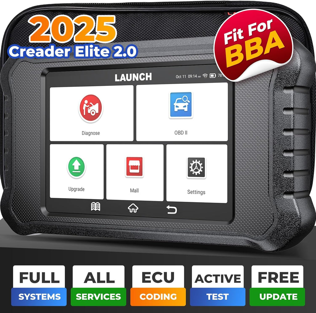 Launch X431 Creader Elite 2.0 BBA OBD2 Car Scanner – Launch X431 EU Store