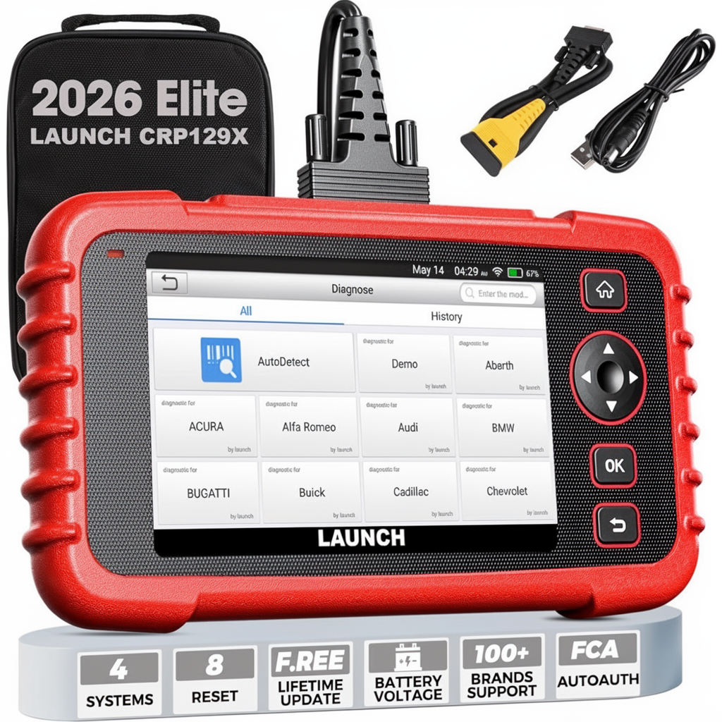 Launch Creader CRP129X OBD2 Tool Lifetime Free Update – Launch X431 EU ...